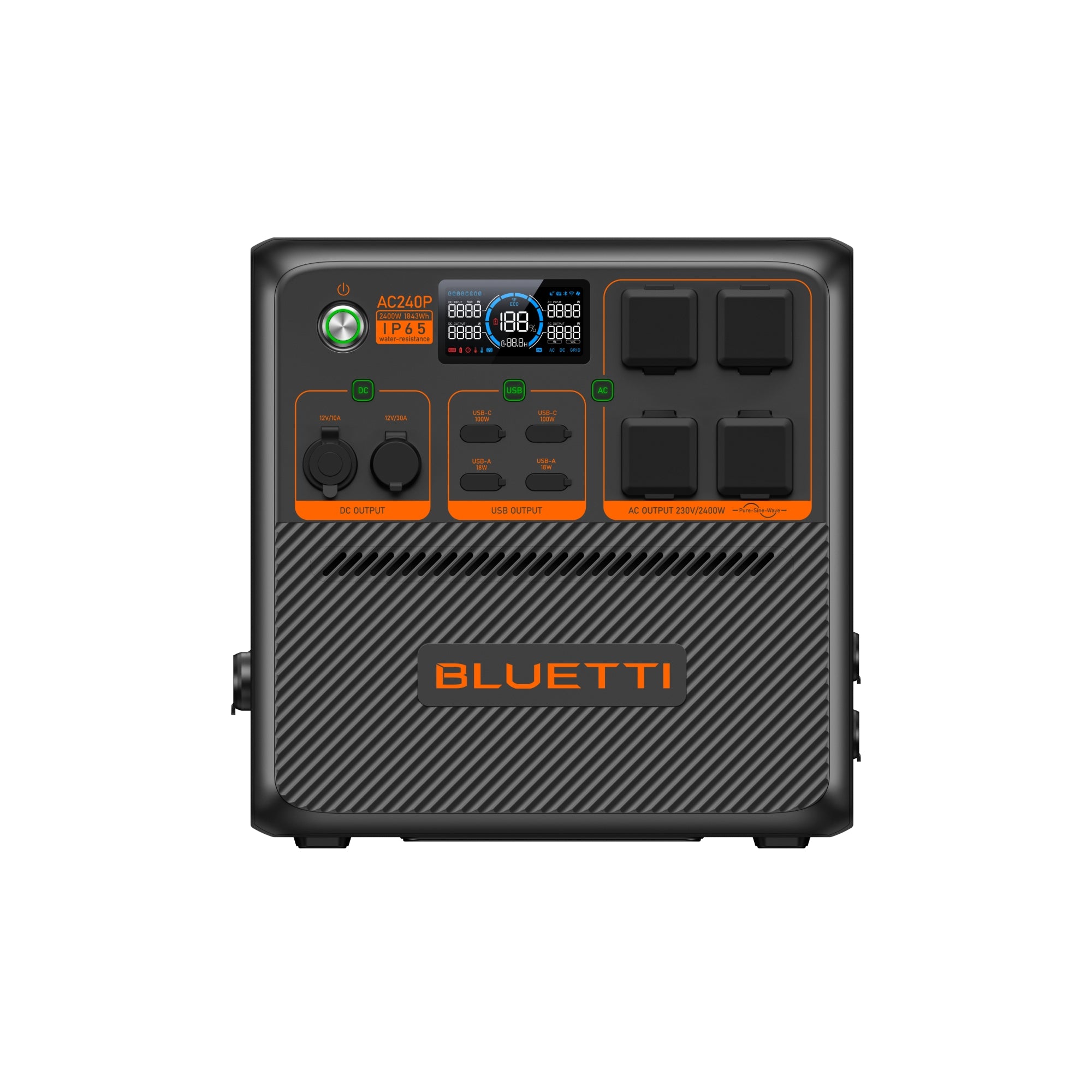 BLUETTI AC240P Tragbare Powerstation | 2400 W 1843 Wh - BLUETTI DE