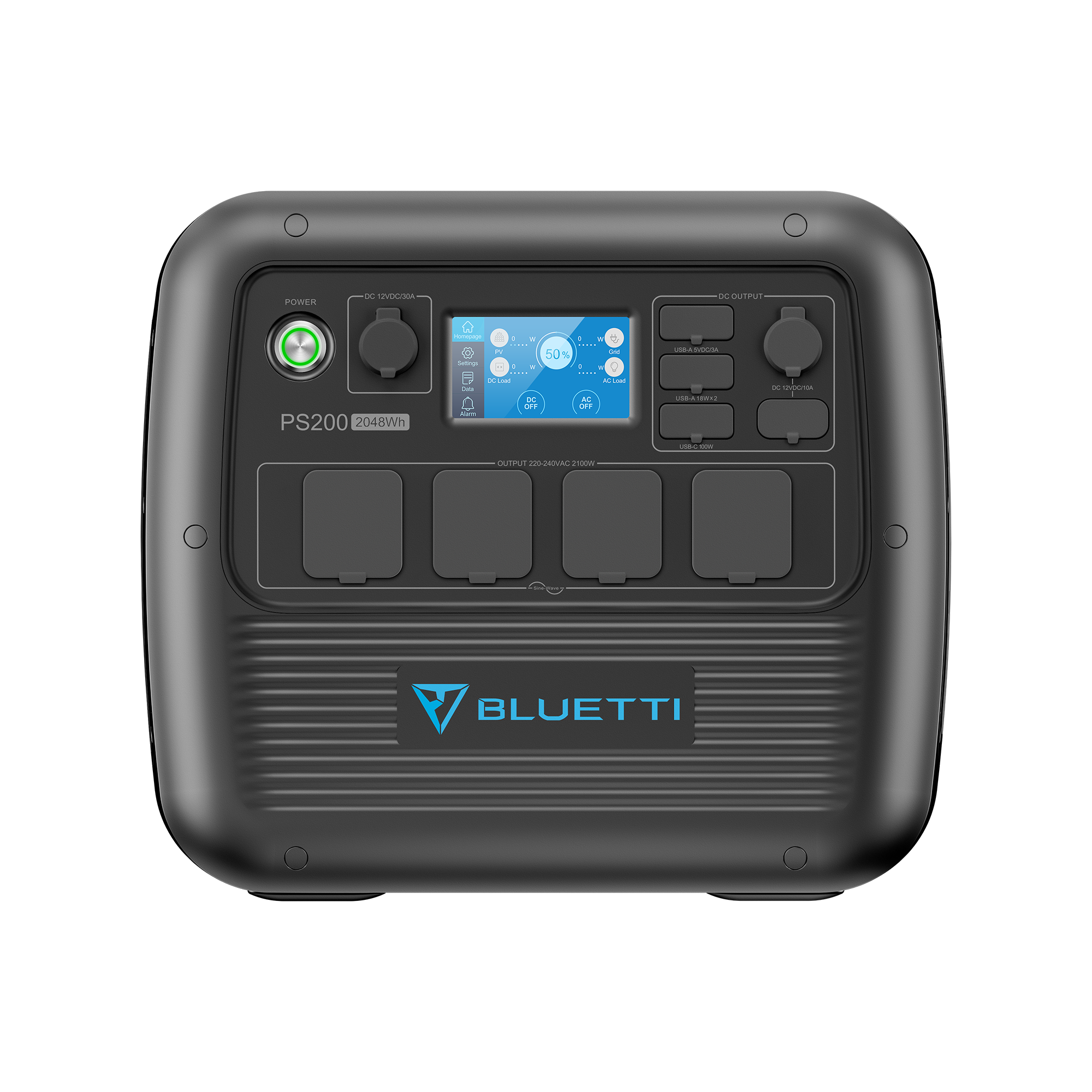 BLUETTI PS200 Tragbare Powerstation | 2100 W 2048 Wh - BLUETTI DE